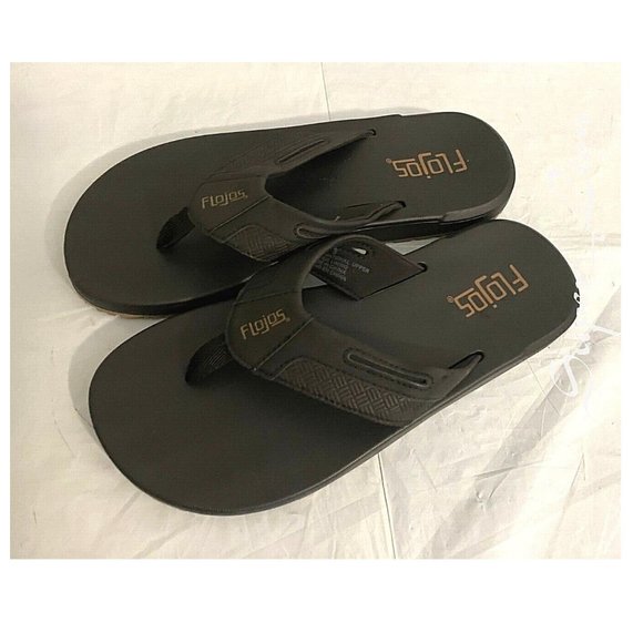 Flojos | Shoes | New Flojos Mens Memory Foam Flip Flop Sandals | Poshmark